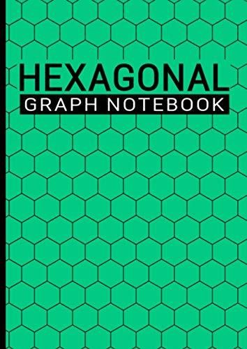 Independently Published Hexagonal Graph Notebook: Hex Grid Paper 1/2 ...
