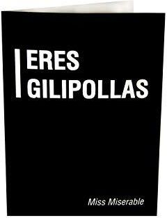 Miss Miserable Kartka Urodzinowa Du Bist Gilipo**As Z Życzeniami - Ceny ...