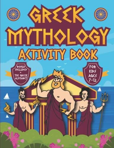 Greek Mythology Activity Book for Kids: Sudoku, Tic-Tac-Toe, Word ...
