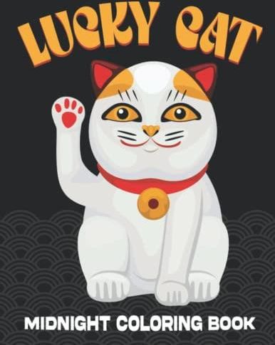 Lucky Cat Coloring Pages