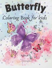 Butterfly Coloring Book For Kids Ages 4-8: Beautiful Butterfly Coloring ...