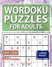 Wordoku Puzzles For Adults: Difficulty Level : Easy, Large Print Fun ...