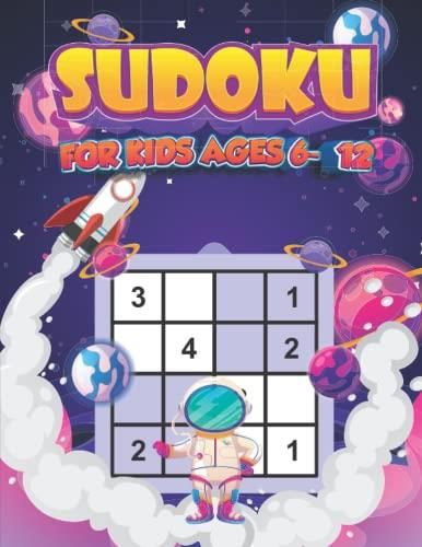 Sudoku For Kids Ages 6-12: Easy Sudoku Puzzles For Kids And Beginners ...