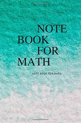 Note book for math: The Complete Middle School Study Guide (Notebook ...