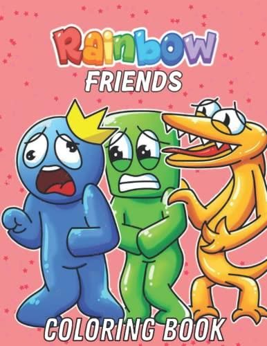 Rainbow Friends Coloring Book: 60 Alphabet Lore Coloring Pages for Boys ...