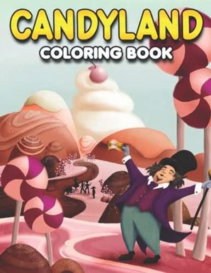 candyland coloring book