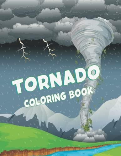 Tornado coloring book: Easy & Fun Coloring Pages For Kids - Literatura ...