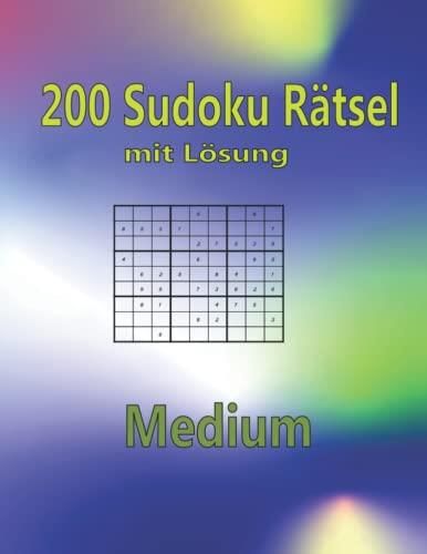 Sudoku Rätsel Medium: 200 Sudoku Rästel Medium mit Lösung - Literatura obcojęzyczna - Ceny i ...