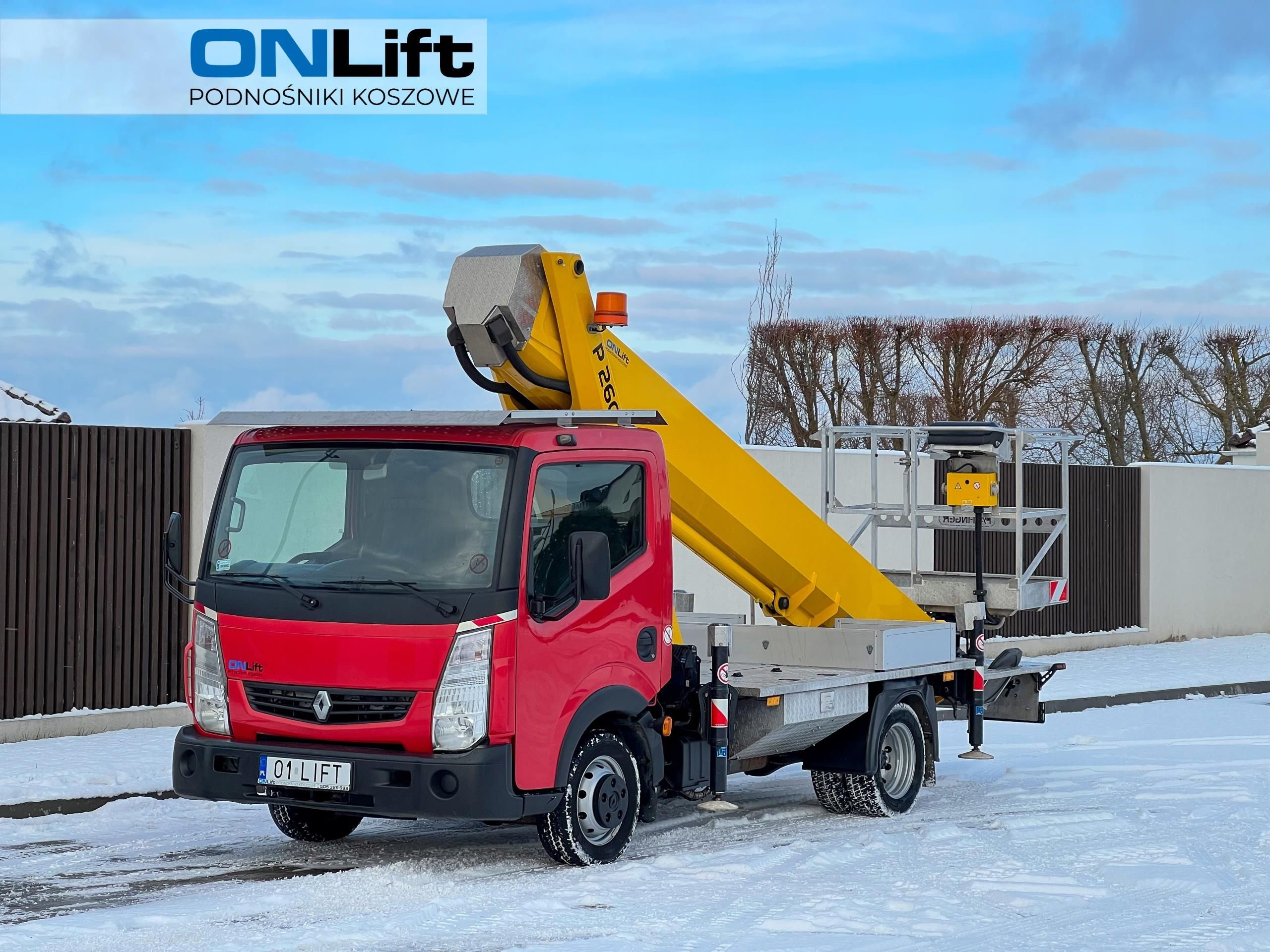 Podnośnik koszowy, zwyżka- PALFINGER P260B- ONLift - Opinie i ceny na ...