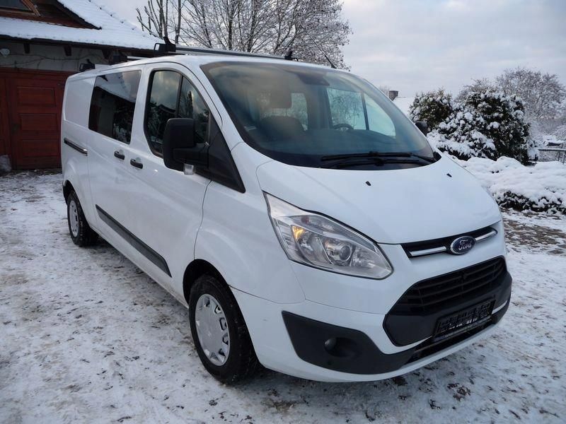 FORD TRANSIT CUSTOM 2,0Tdci L2H1 Long 6 osobowy - Opinie i ceny na Ceneo.pl