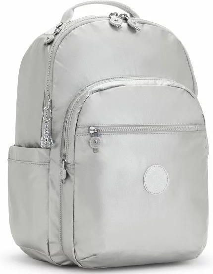 Kipling Basic Plus Seoul Plecak z przegrodą na laptopa 44 cm bright metallic - Ceny i opinie ...