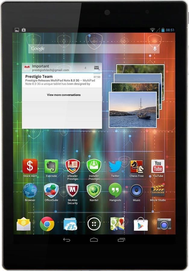 Tablet Prestigio Multipad 4 Diamond 7,85 1/16GB WiFi czarny (PMP7079D ...