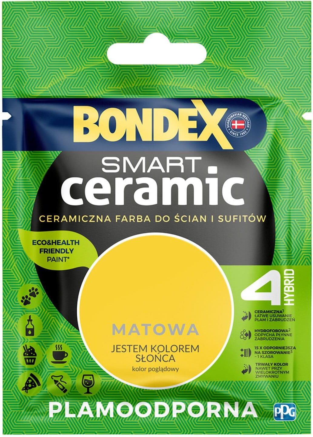 Farba Bondex Tester Koloru Smart Ceramic Jestem Kolorem Słońca 0,04l ...