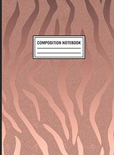 Independently Published Composition Notebook: Pink Ombre Zebra Print ...