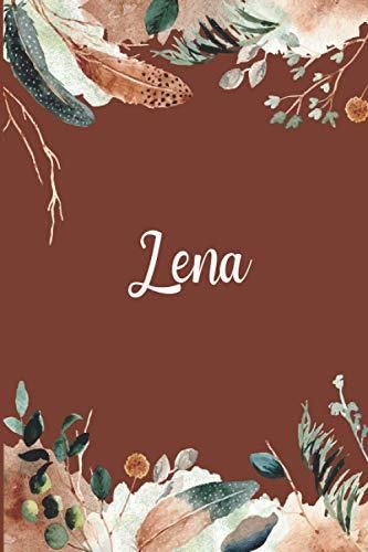 Independently Published Lena Notebook: Professionally Personalized ...