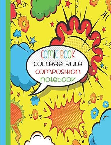 Independently Published Comic Book College Rule Composition Notebook ...