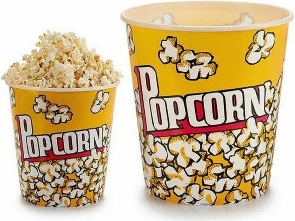 Bigbuy Home Wiaderko Popcorn Średni 18X18X18Cm 2,8L 3605591 - Ceny i ...