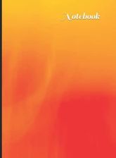 Independently Published Orange Composition Notebook Simple Print 8 5x11 ...