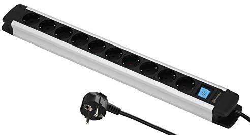 Listwa zasilająca Electraline Line listwa zasilająca z 10 gniazdami ...