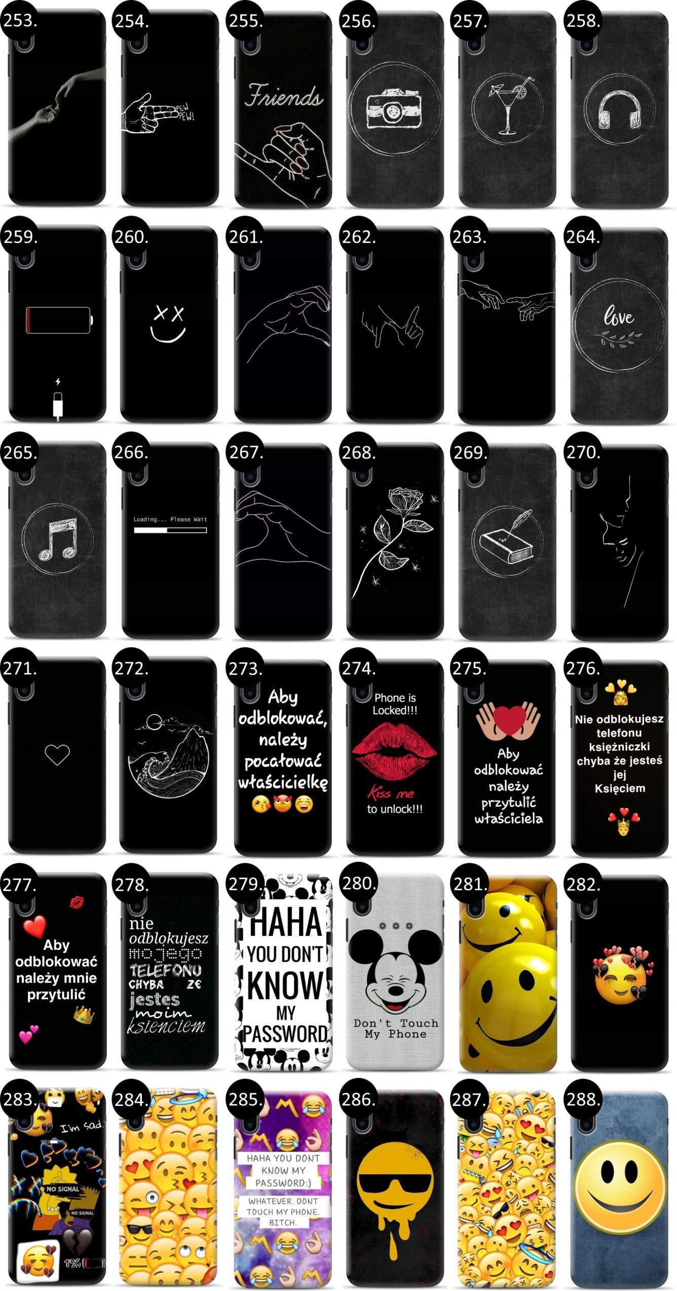 Telforceone Etui Pokrowiec Case Samsung Galaxy A01 Emotka - Etui na ...