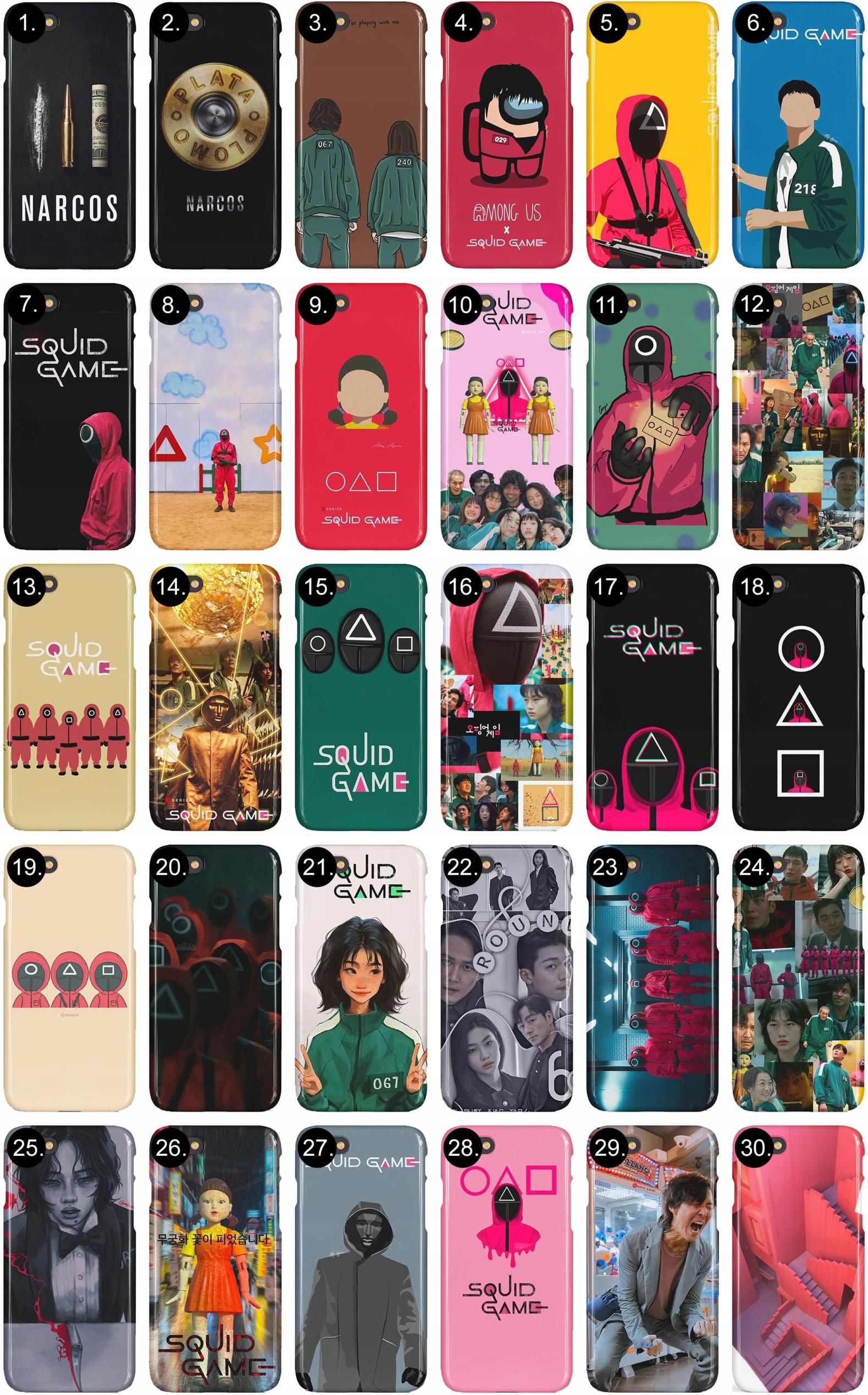 Etui Case Samsung M32 Squid Game Wiele Wzorów - Etui na telefon, ceny i ...