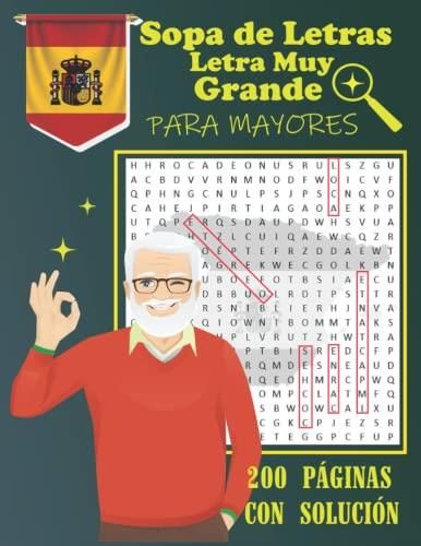 Sopa de letras letra muy grande para mayores: crucigramas para adultos letra grande /crucigramas ...
