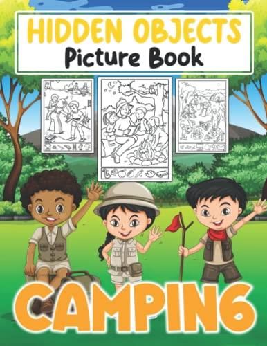 Camping Hidden Objects Picture Book: Seek And Find Picture Puzzle Game ...