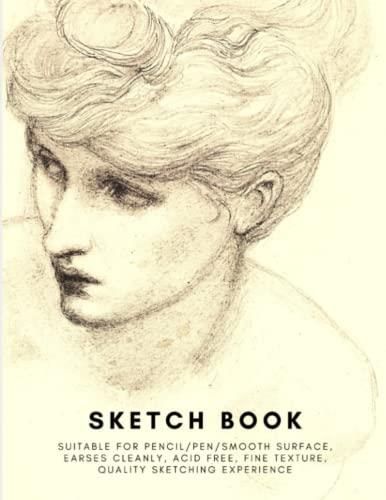 Sketch Book, Personalised Drawing BOOK 100 Pages of 8.5x11 Blank Paper ...