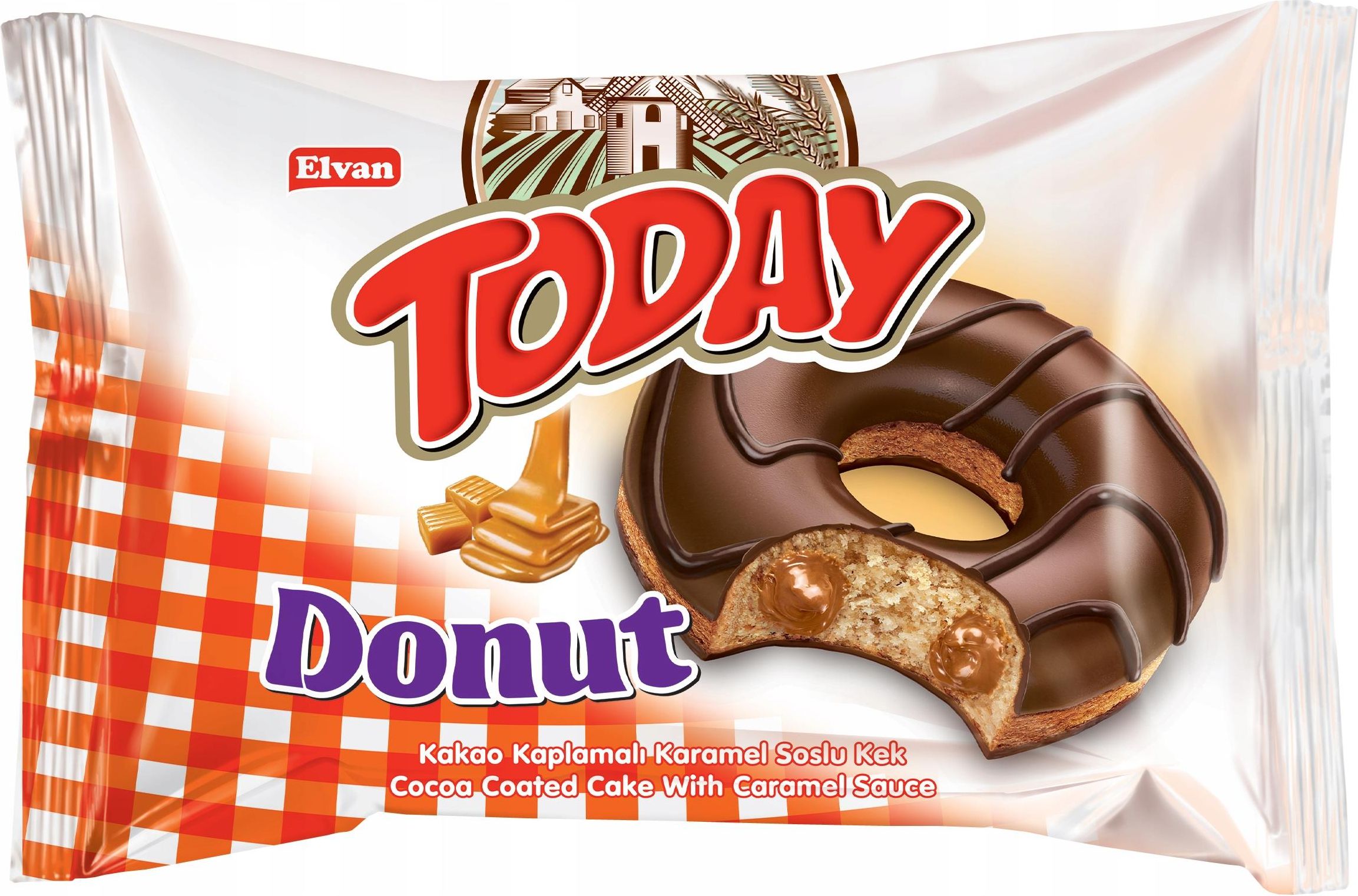 Elvan Donut Caramel Today 24Szt. X 50g - Ceny i opinie - Ceneo.pl