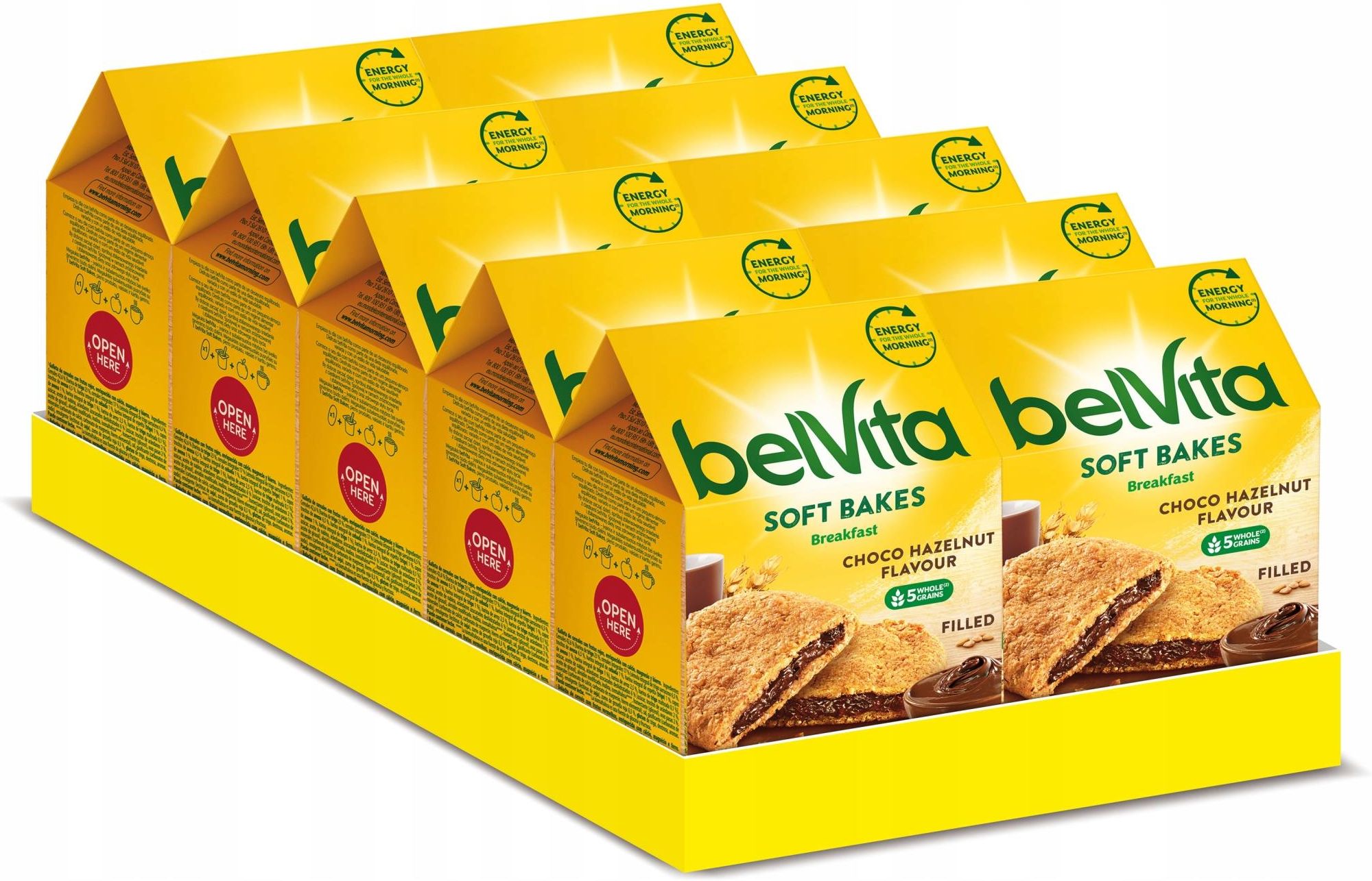 Belvita Soft Bakes Wypełnione Czekoladą 10x250g - Ceny i opinie - Ceneo.pl
