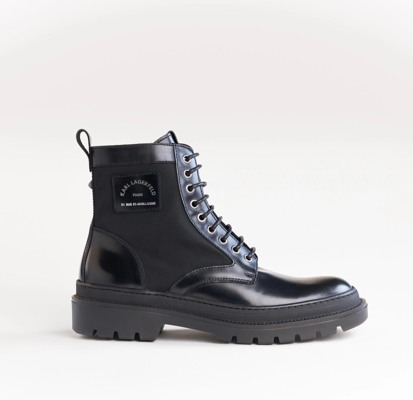 Męskie Buty Karl Lagerfeld Outland Maison Karl Logo BT Kl11250-000 ...