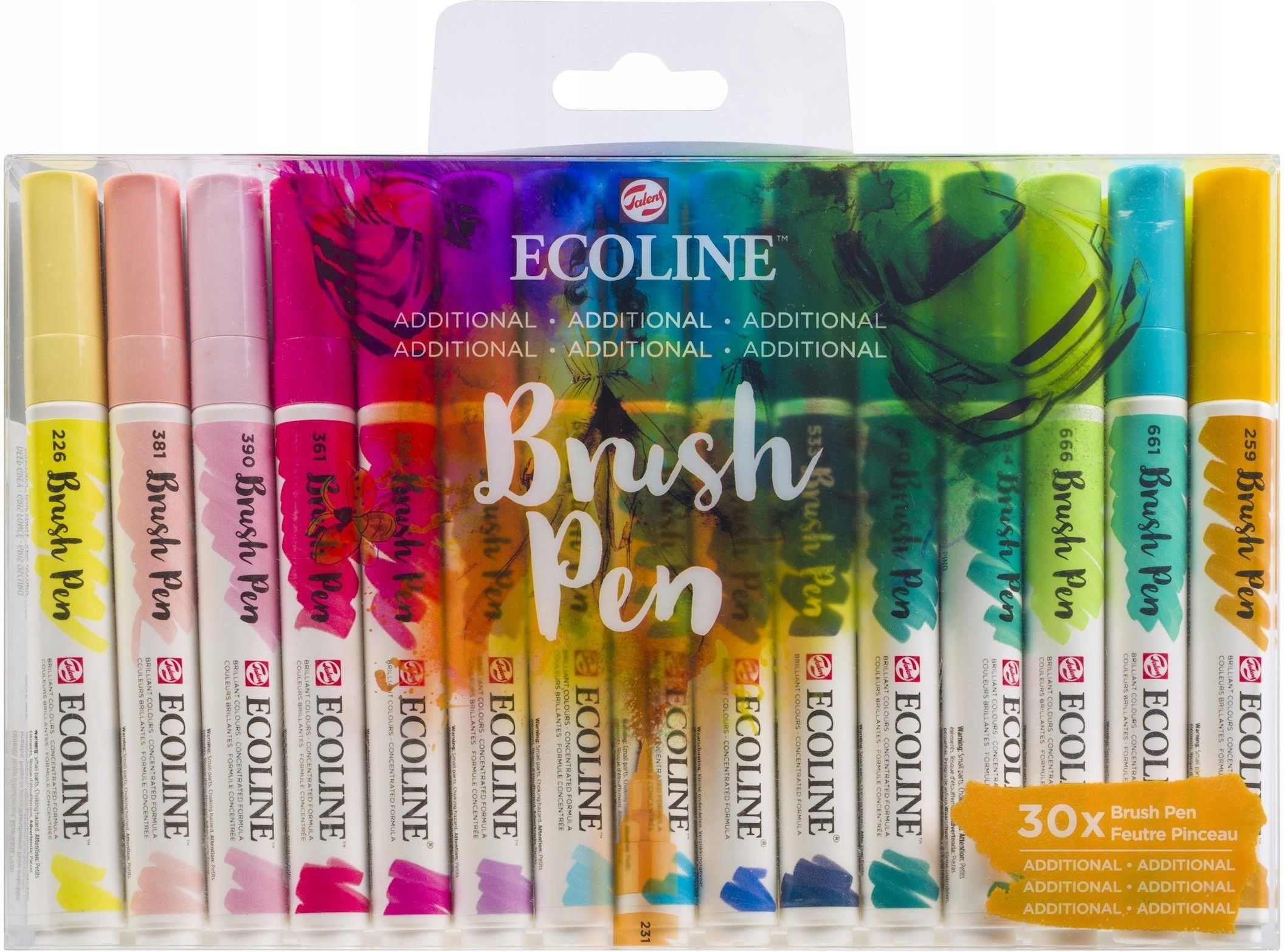 Pisaki pędzelkowe Ecoline Talens Additional - Ceny i opinie - Ceneo.pl