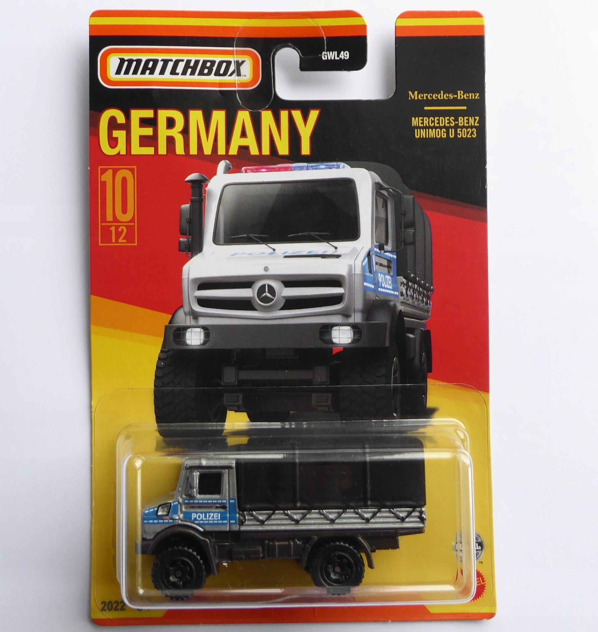 Matchbox Mercedes-Benz Unimog U 5023 Polcja - Ceny i opinie - Ceneo.pl