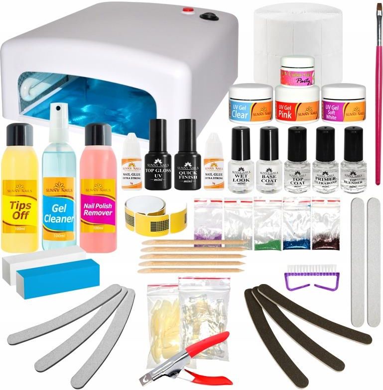 Zestaw Do Paznokci Żelowych 36W - Opinie i ceny na Ceneo.pl