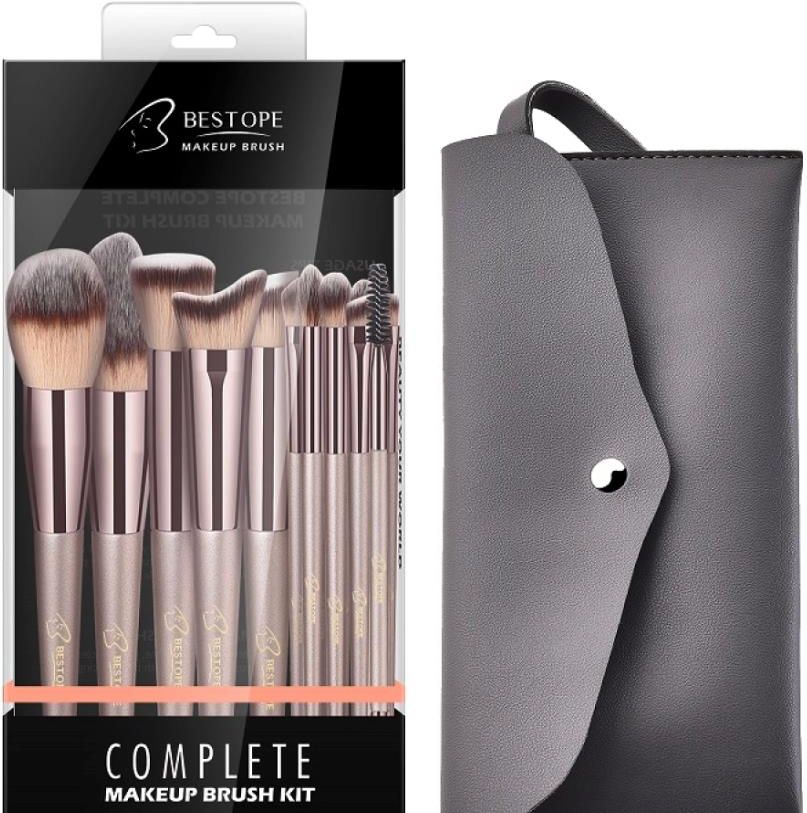 Pędzle do makijażu zestaw 14szt Bestope Torba - Opinie i ceny na Ceneo.pl