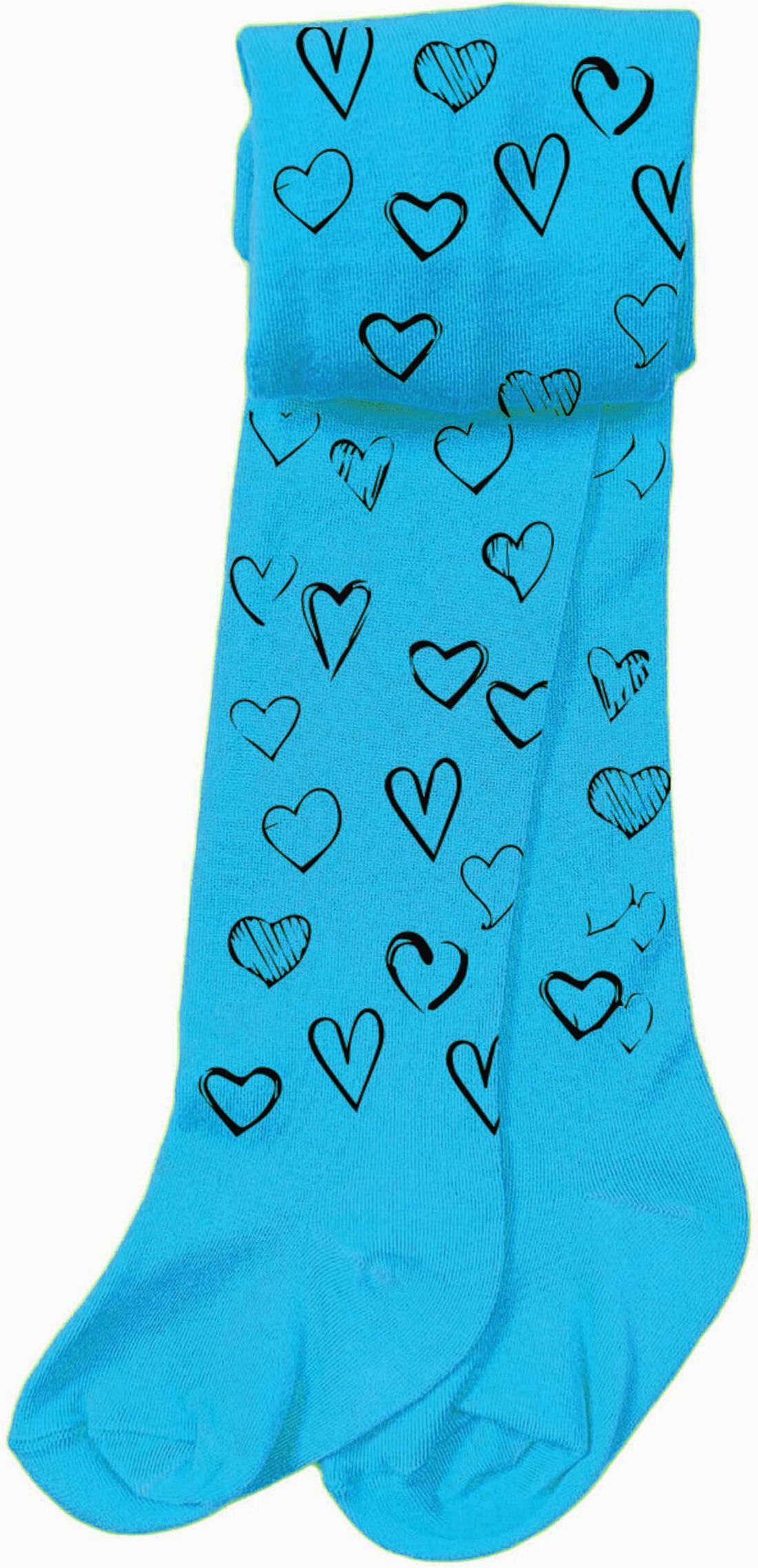 Rajstopy dziewczęce, Pretty Two, niebiesko czarne, Marilyn MARILYN ...