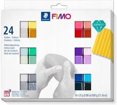 Zestaw modelina Fimo Soft Basic 24x25g Staedtler - Ceny i opinie - Ceneo.pl