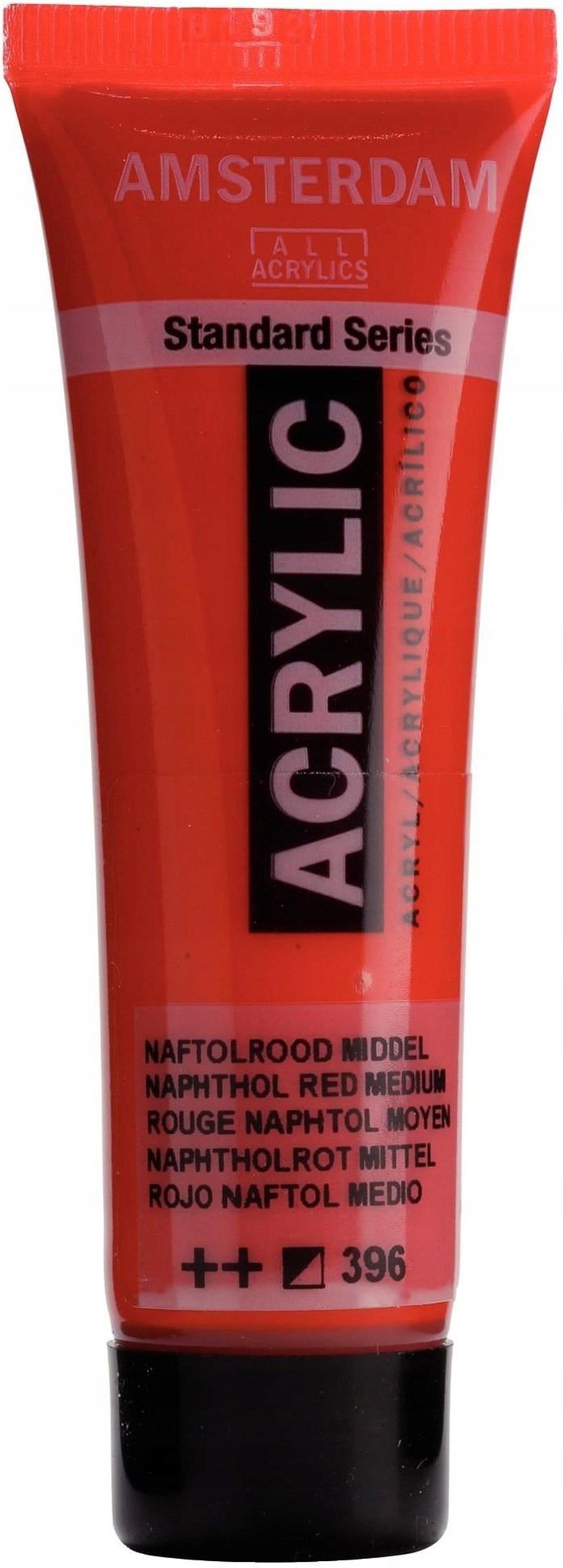 Farba akrylowa Amsterdam Naphthol Red Medium 20 ml - Ceny i opinie - Ceneo.pl