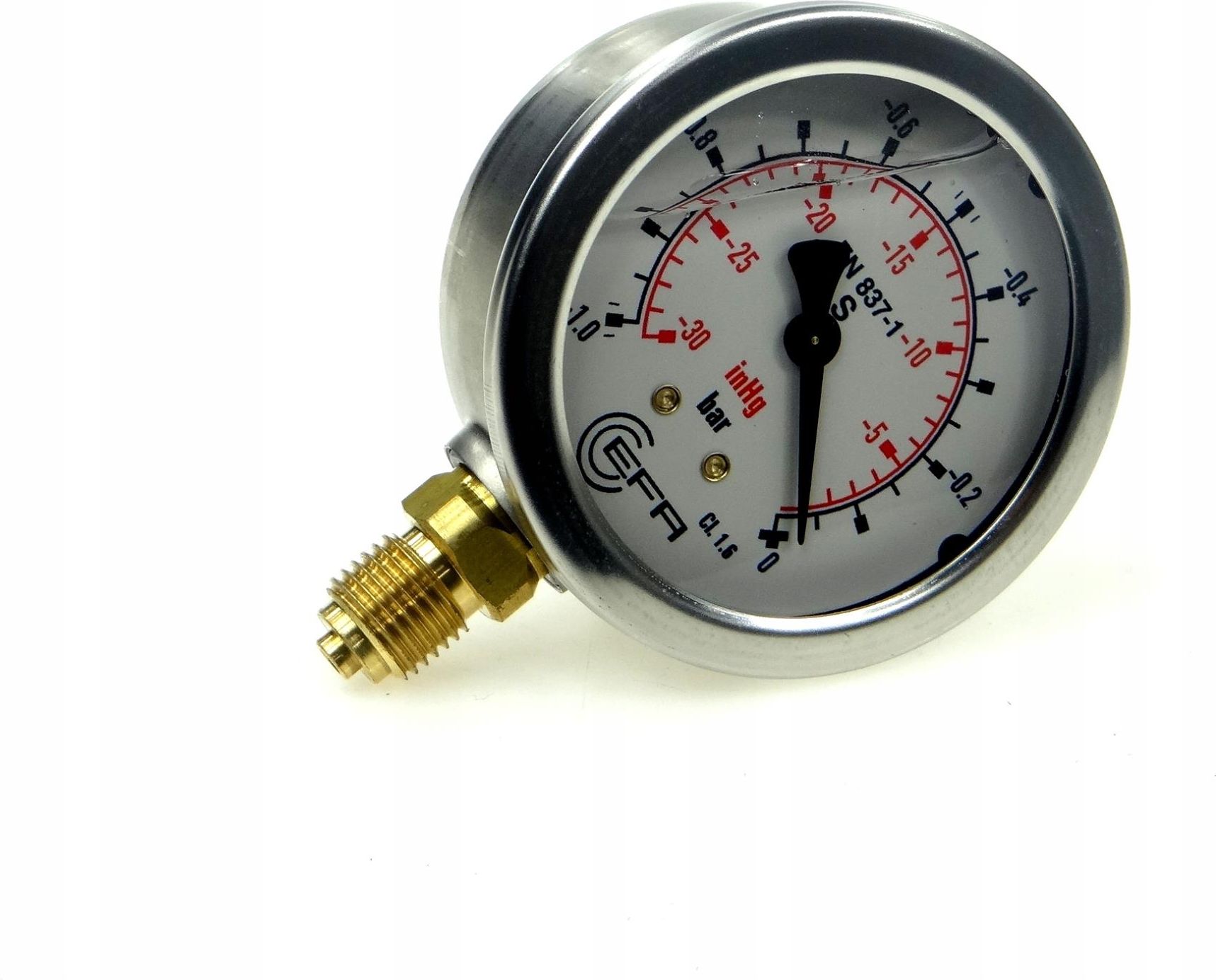 Wakuometr Gliceryna 0-1 Bar Fi 63mm 1/4 1 - Adaptery - Opinie i ceny na Ceneo.pl