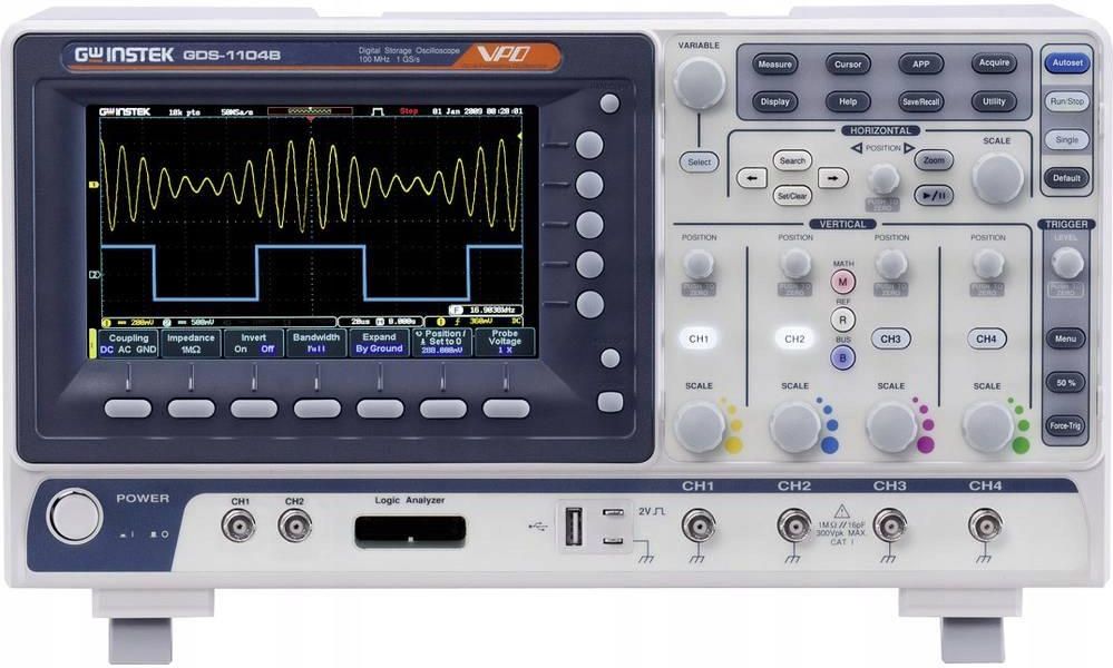 Oscyloskop Cyfrowy Gw Instek Gds-1102B 01DS112B10GT - - Opinie i ceny ...