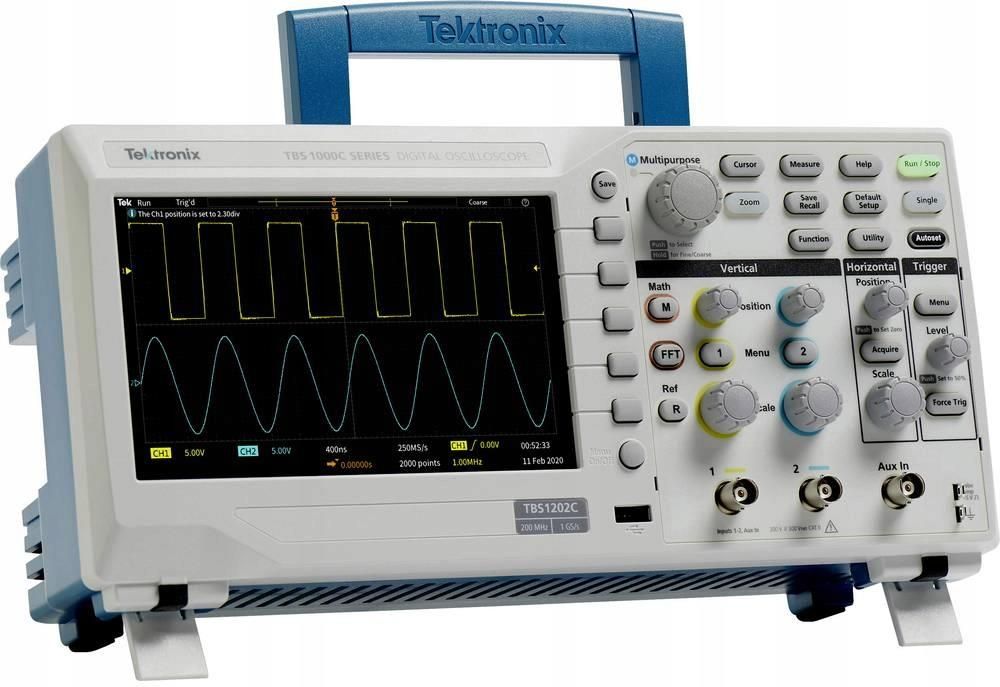 Tektronix Oscyloskop Cyfrowy TBS1102C - - Opinie i ceny na Ceneo.pl