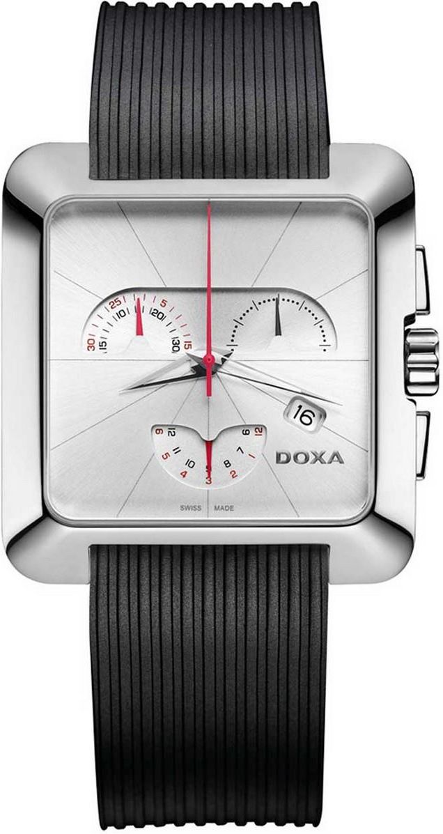 Doxa Grafic Mistero Quartz Chrono Square 358.10.021.20 - Zegarki ...