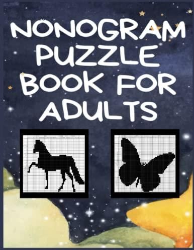 Nonogram puzzle book for adults: Griddlers Logic Puzzles - Intermediate ...