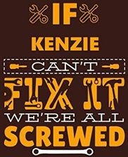 If KENZIE Can't Fix It: Notebook Gift lined Journal , notebook for ...