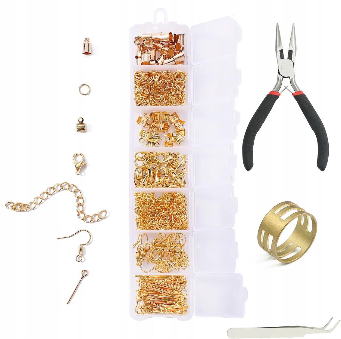 Zestaw Akcesoria Do Robienia Kolczyków Biżuterii - Ceny i opinie - Ceneo.pl