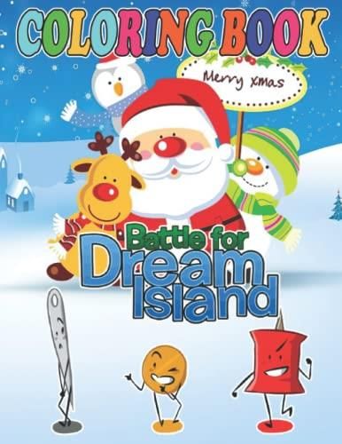battle for dream island coloring book