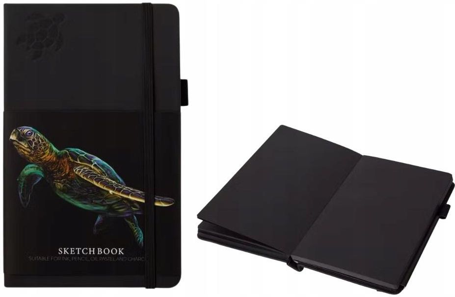 Szkicownik Z Czarnym Papierem 140G 80 Kartek Tward - Ceny i opinie ...