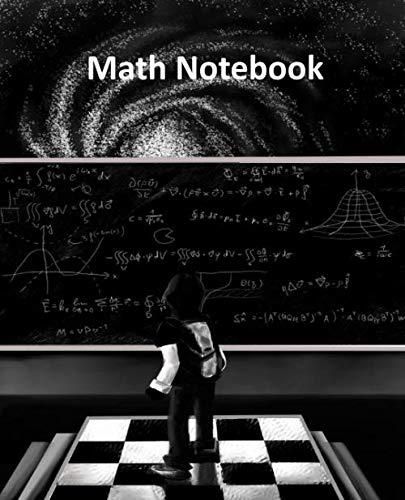 Math Notebook: Graph Paper Notebook - 5 squares per inch Math ...
