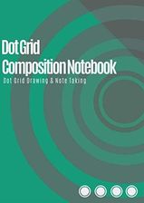 Dot Grid Composition Notebook: Dotted Notebooks - Emerald Green Cover ...