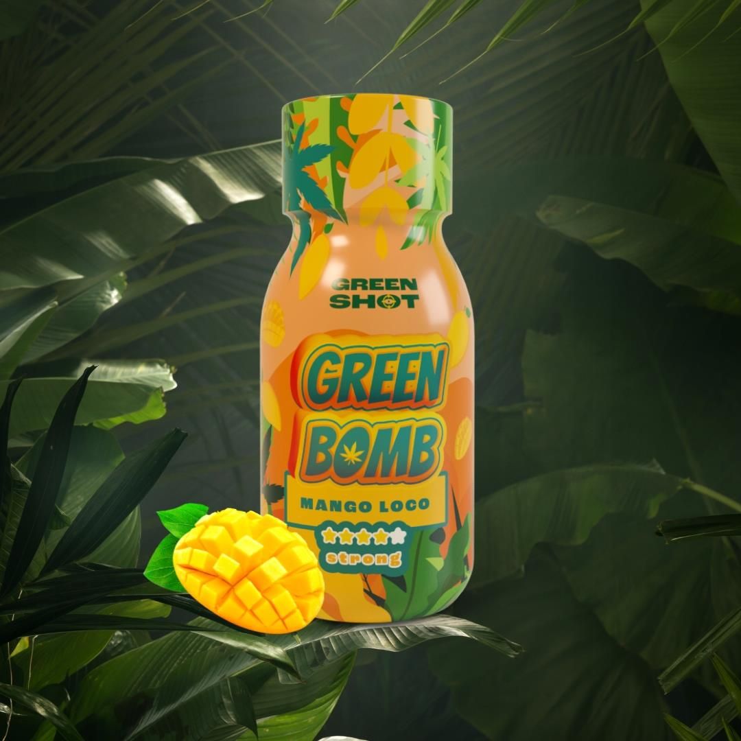 Green Shot GreenBomb Mango Loco 692mg Strong 100ml - Opinie i ceny na ...